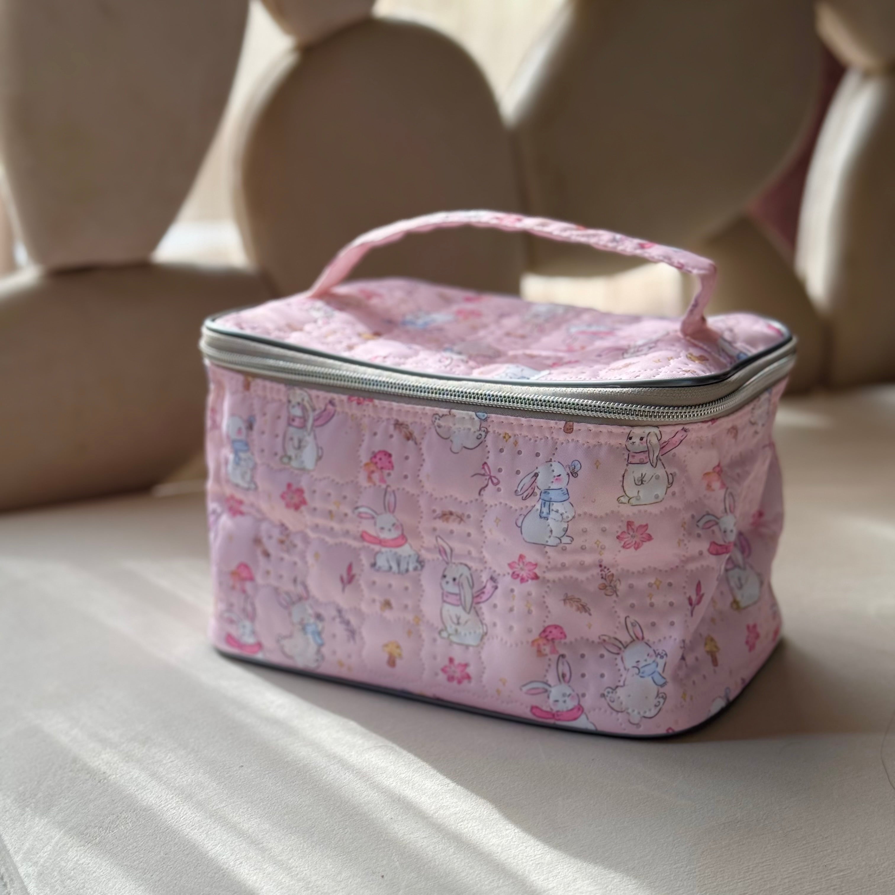 Vanity Bag | Quilted Water Resistant Vanity Bag – The Classy Kitchen